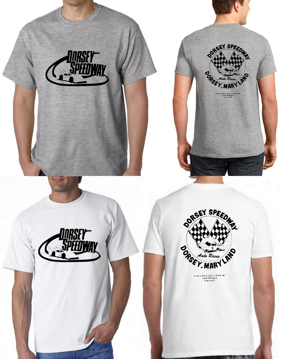 1985 Dorsey Speedway Vintage Logo replica shirt – Baltimore Nostalgia