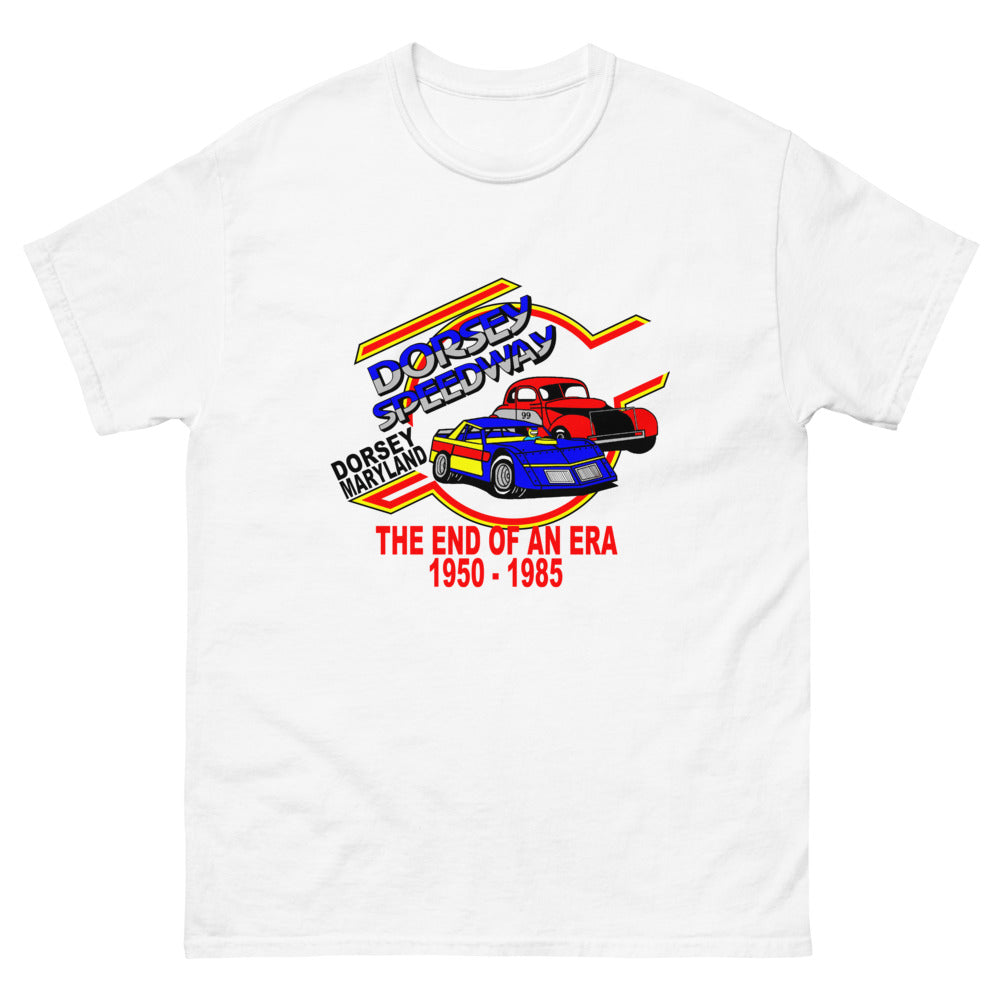 1985 Replica Dorsey Speedway Men's heavyweight tee – Baltimore Nostalgia